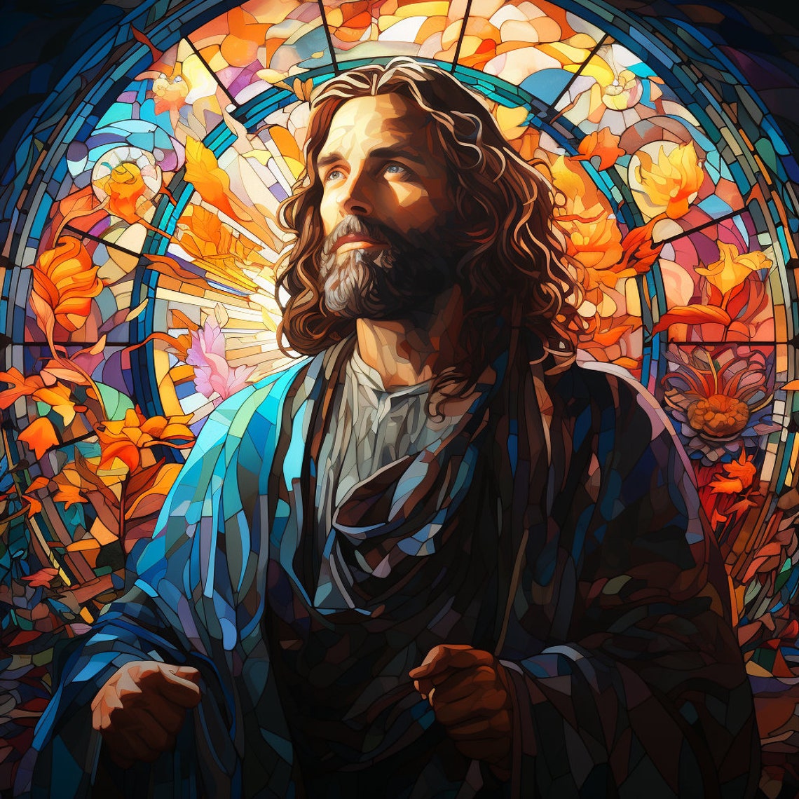 Jesus, Religious, Christian Art, Faith-inspired Biblical Jesus, Saviour ...