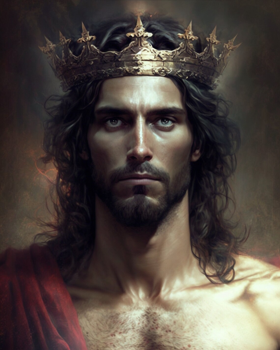 Jesus Crowned - Etsy