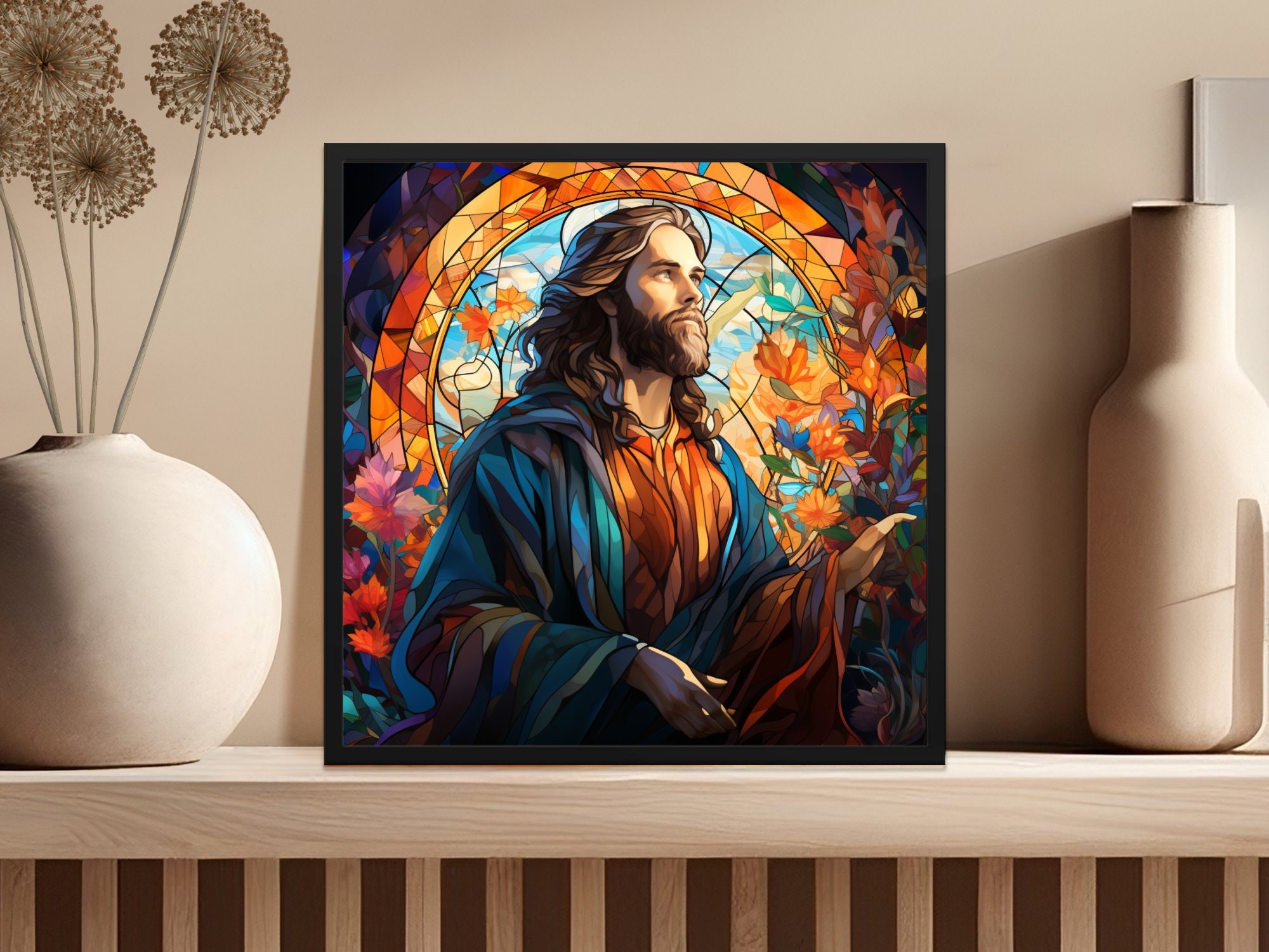Jesus, Religious, Christian Art, Faith-inspired Biblical Jesus, Saviour ...