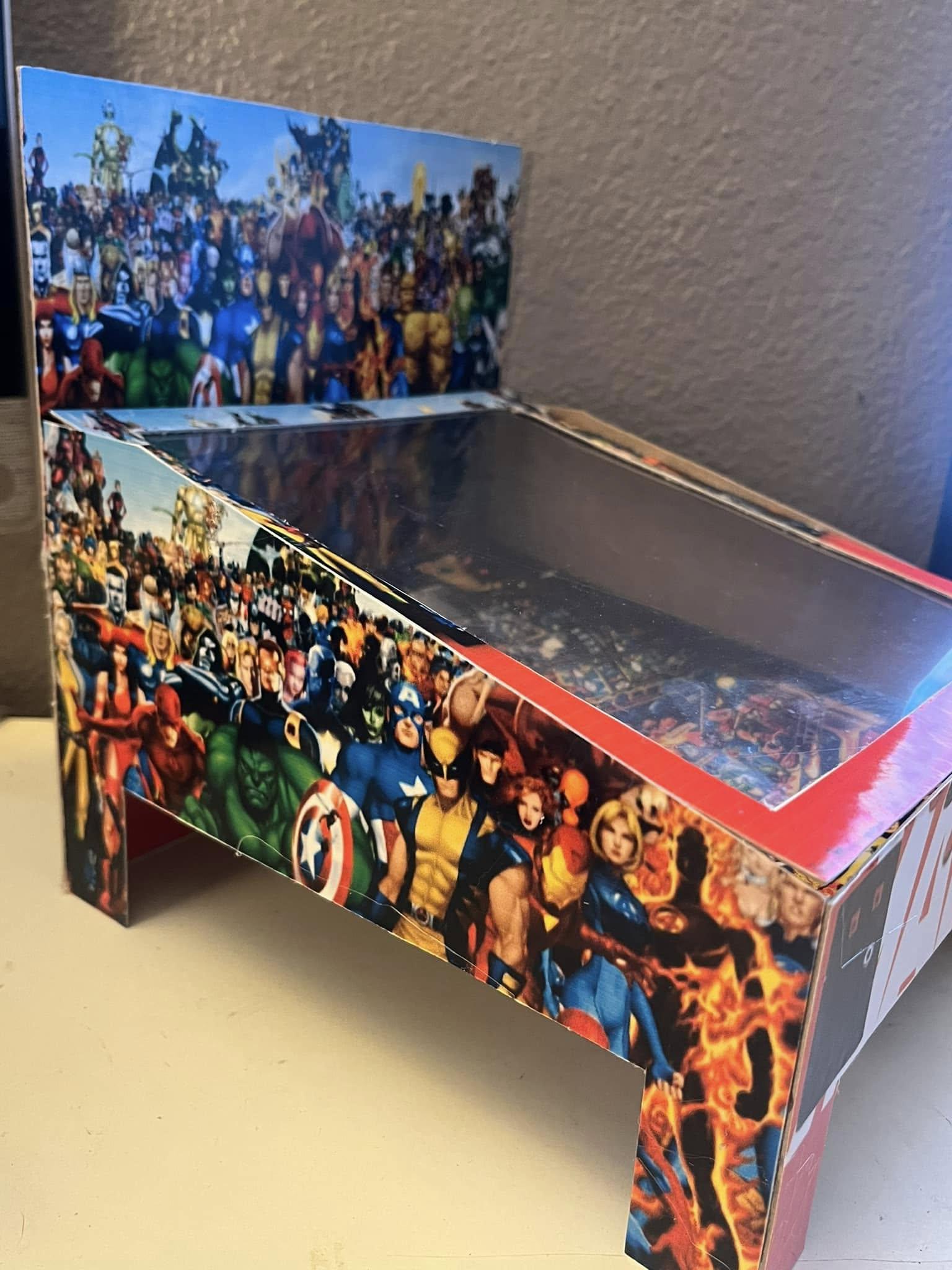 Pinball/basketball Box Template - Etsy