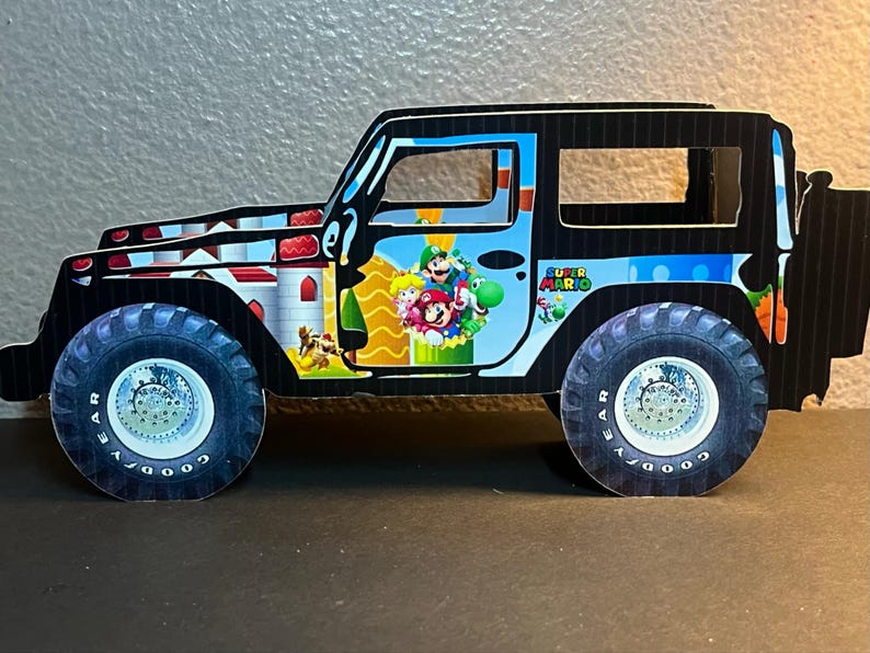 Jeep Box Template - Etsy