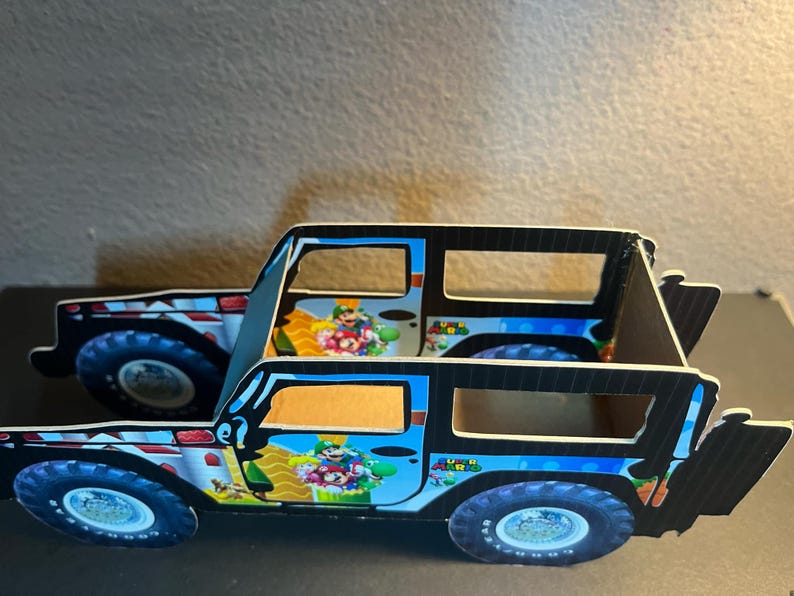 Jeep Box Template - Etsy