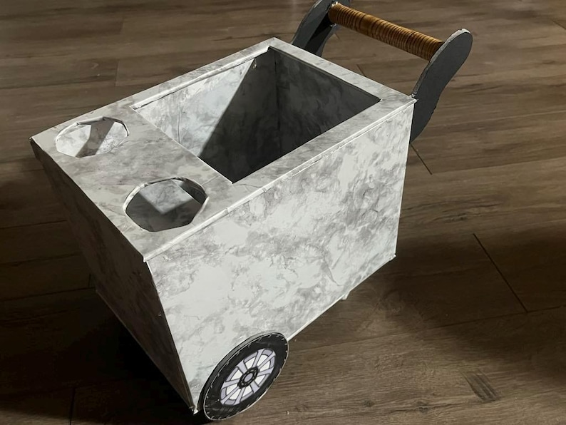 Snack Cart, Beer Cart Drag and Drop CANVA Template - Etsy