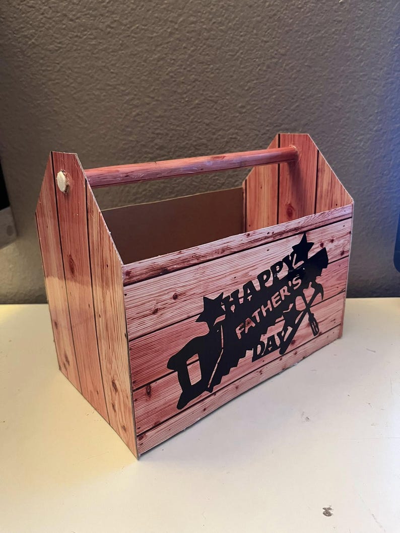 4 Tool Box Gift Box Templates Fathers Day - Etsy