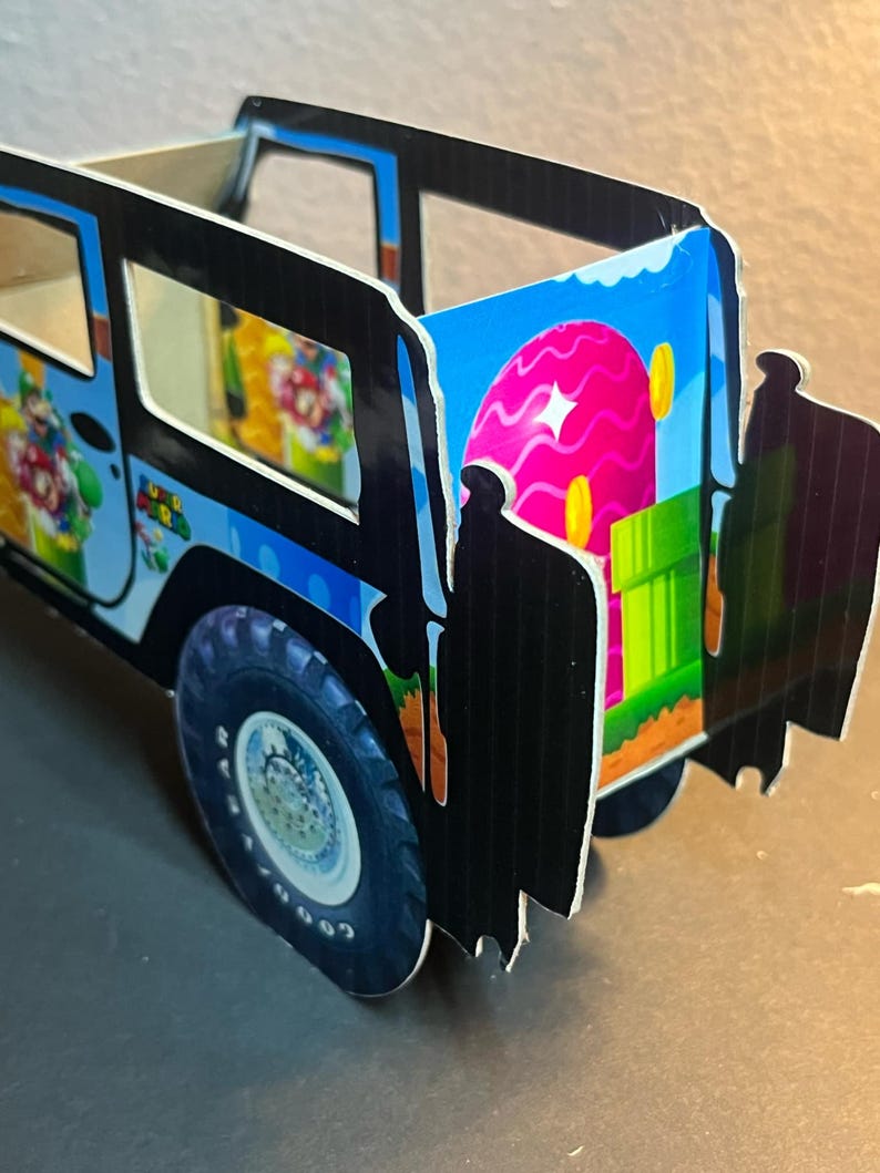 Jeep Box Template - Etsy