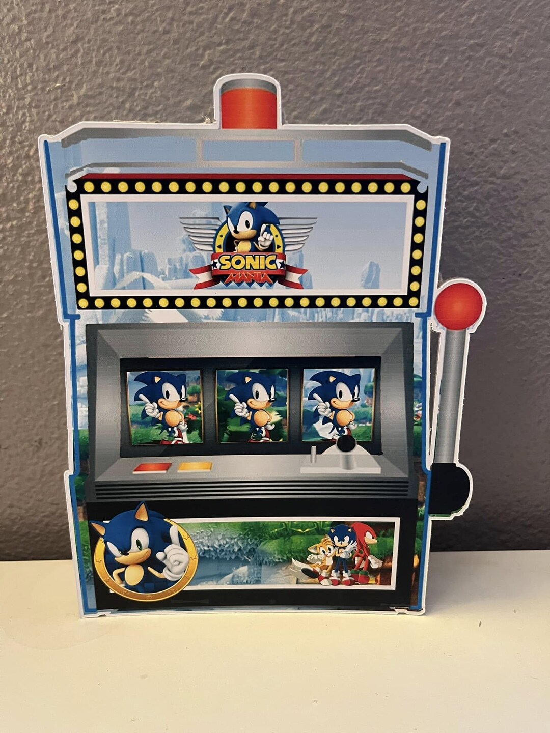 Slot Machine Box Template - Etsy