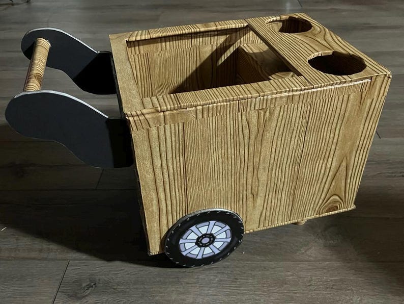 Snack Cart, Beer Cart Drag and Drop CANVA Template - Etsy