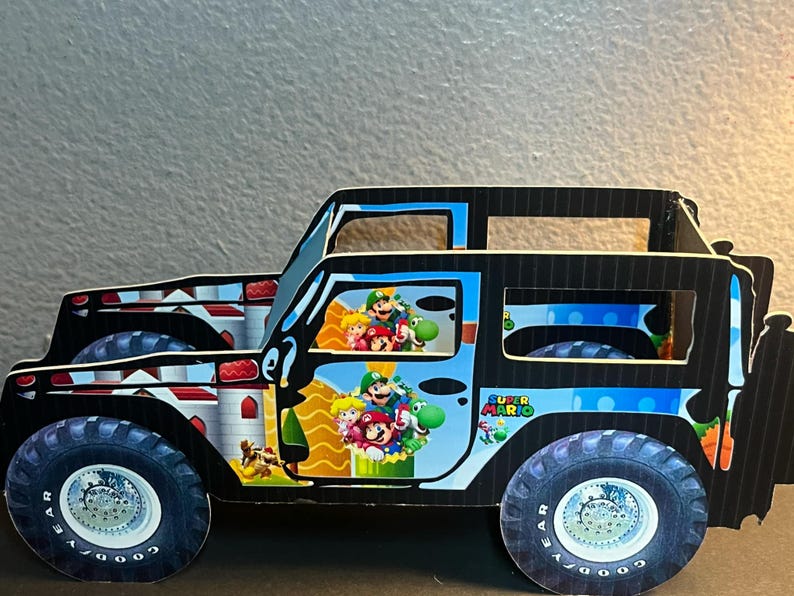 Jeep Box Template - Etsy