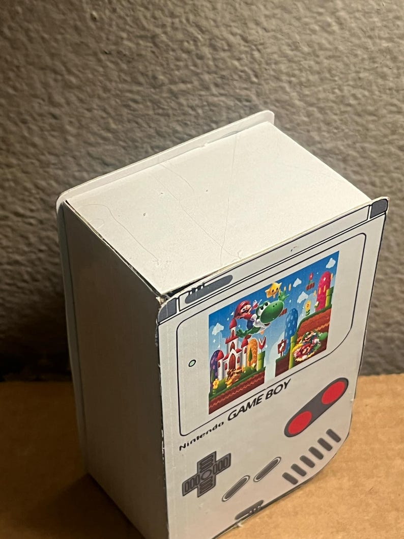 Gameboy Box Template - Etsy
