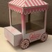 Popcorn/ Cotton Candy Cart Box Templates - Etsy