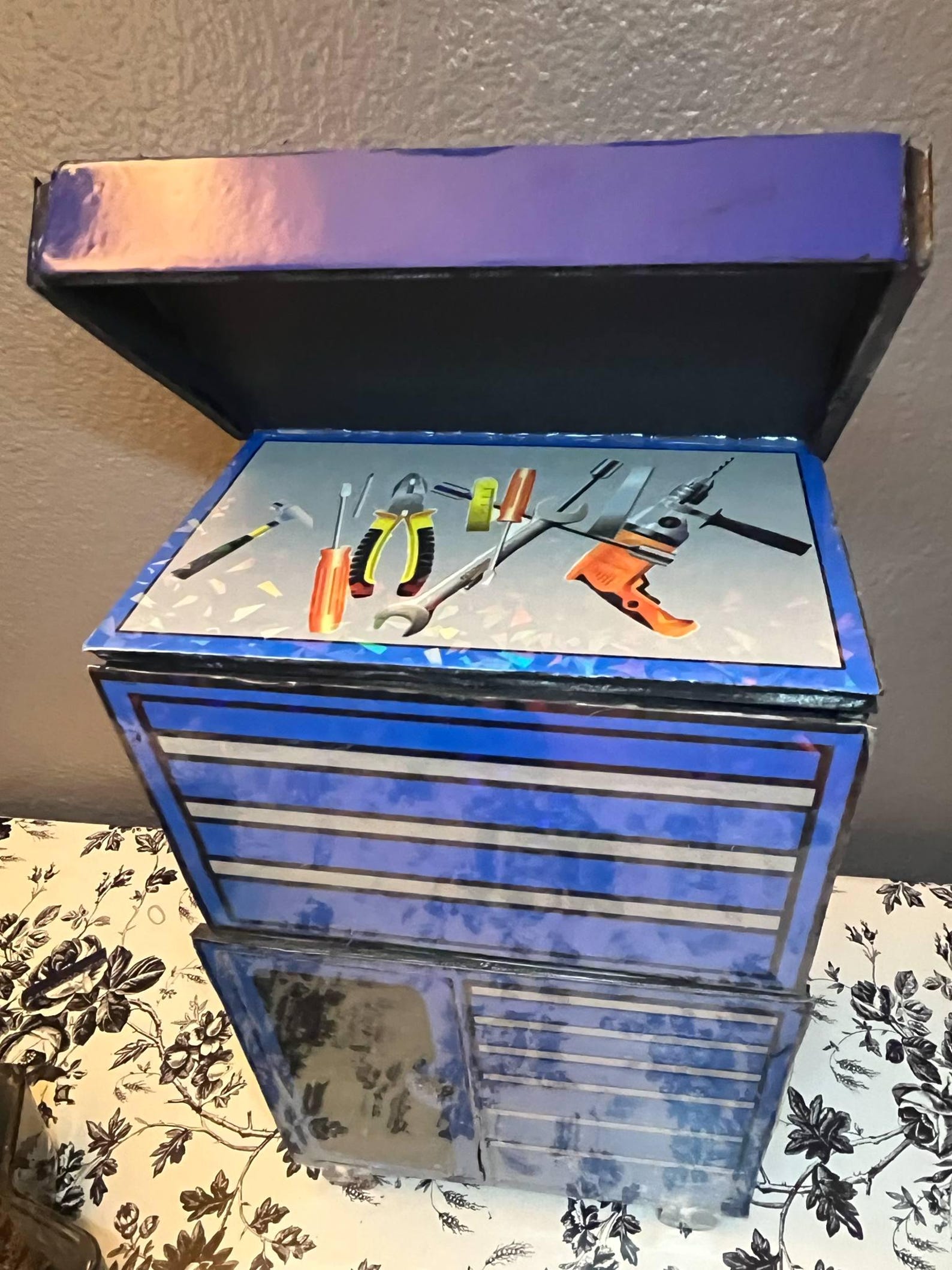 Double Tool Box Gift Box Template on Canva - Etsy