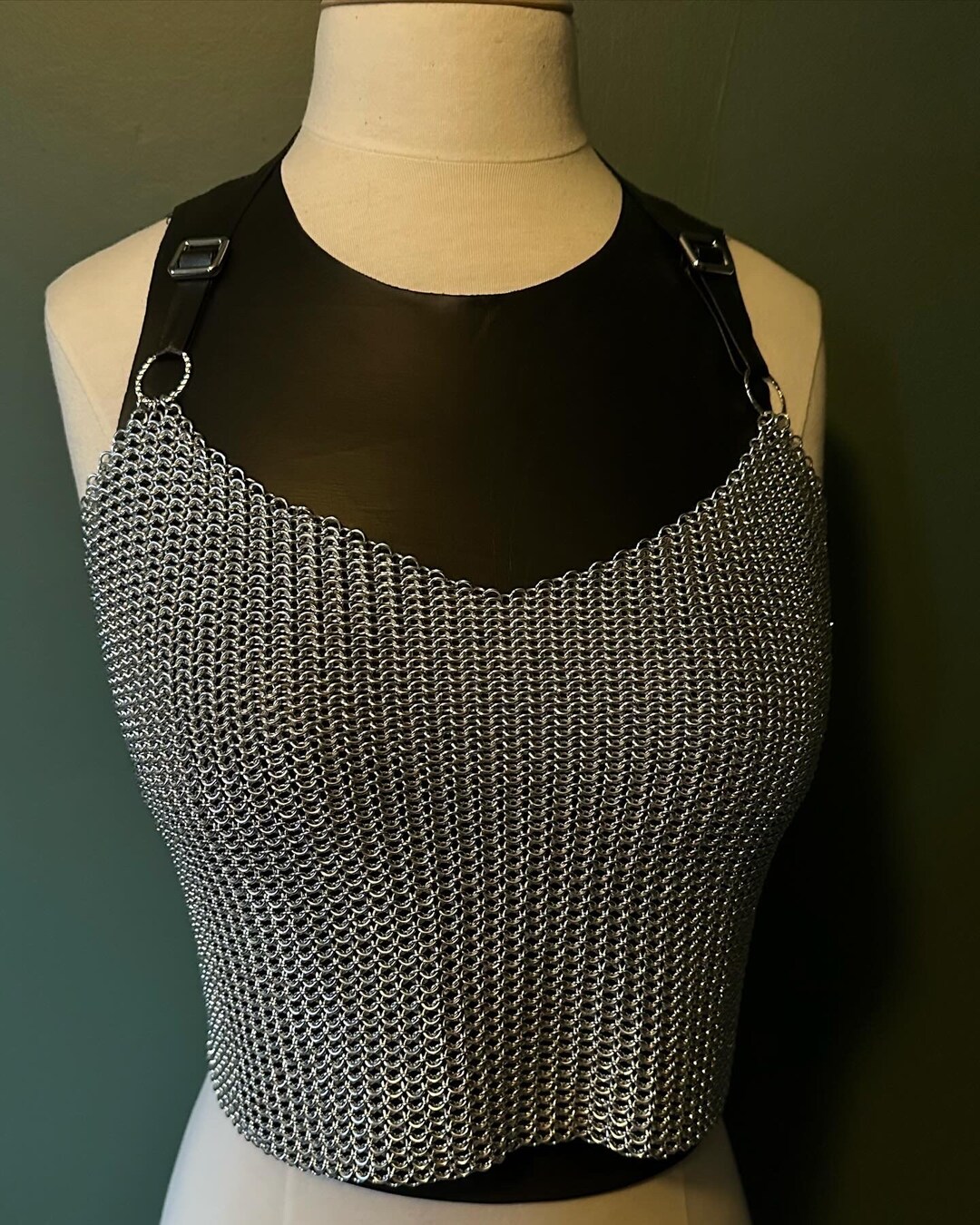Chain Mail Chest Piece - Etsy