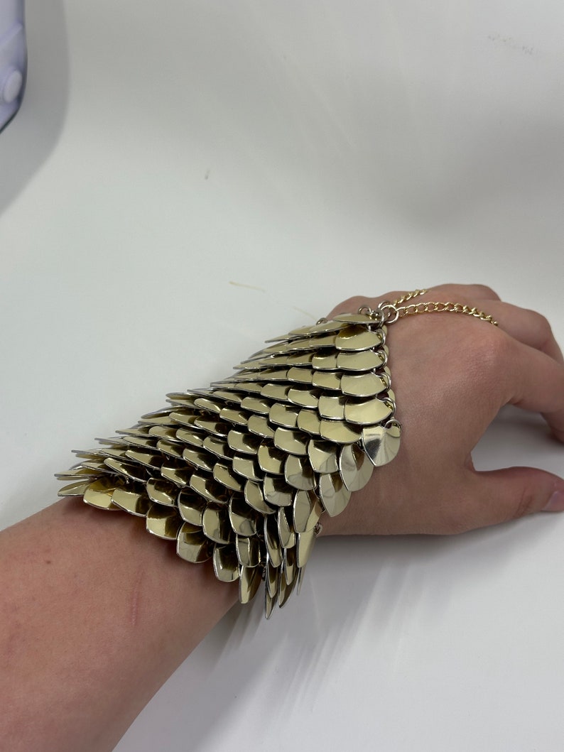 Scale Mail Gauntlets - Etsy