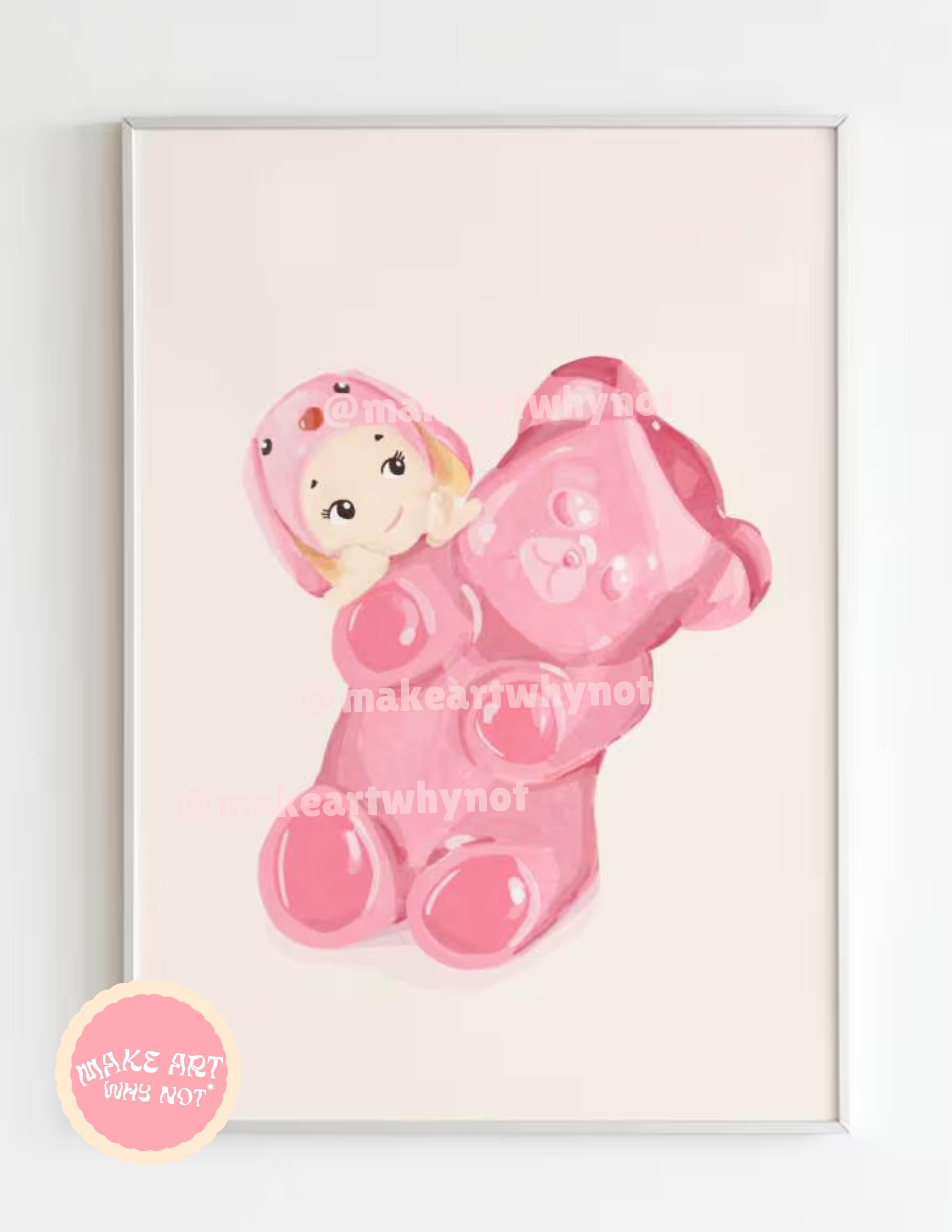 Printable Sonny Angel Poster DIGITAL | Cherub Bunny Earloop Aesthetic ...