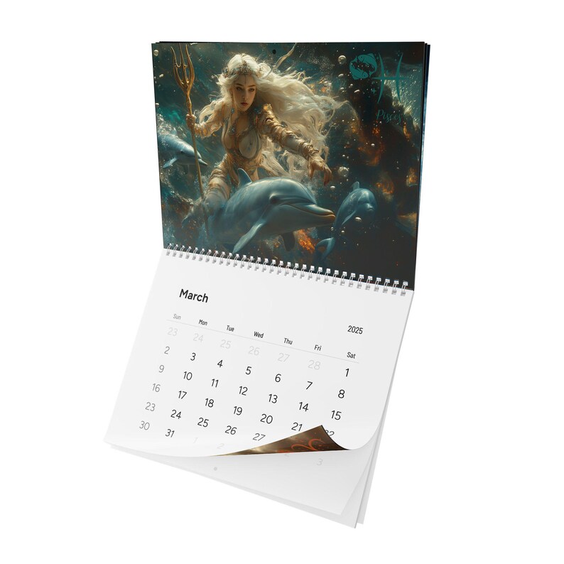 2025 Year of the Goddess Wall Calendar, Aset Guan Yin Shakti Ishtar ...