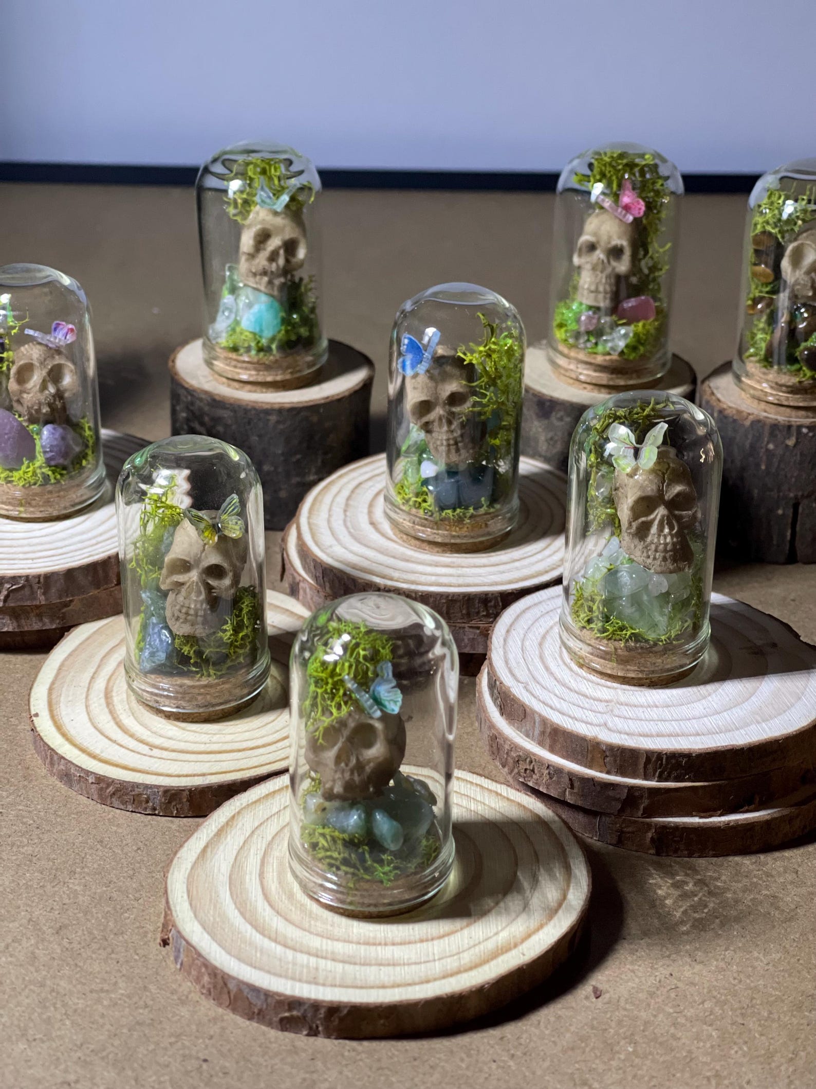 Tiny Glass Skull Displays - Etsy