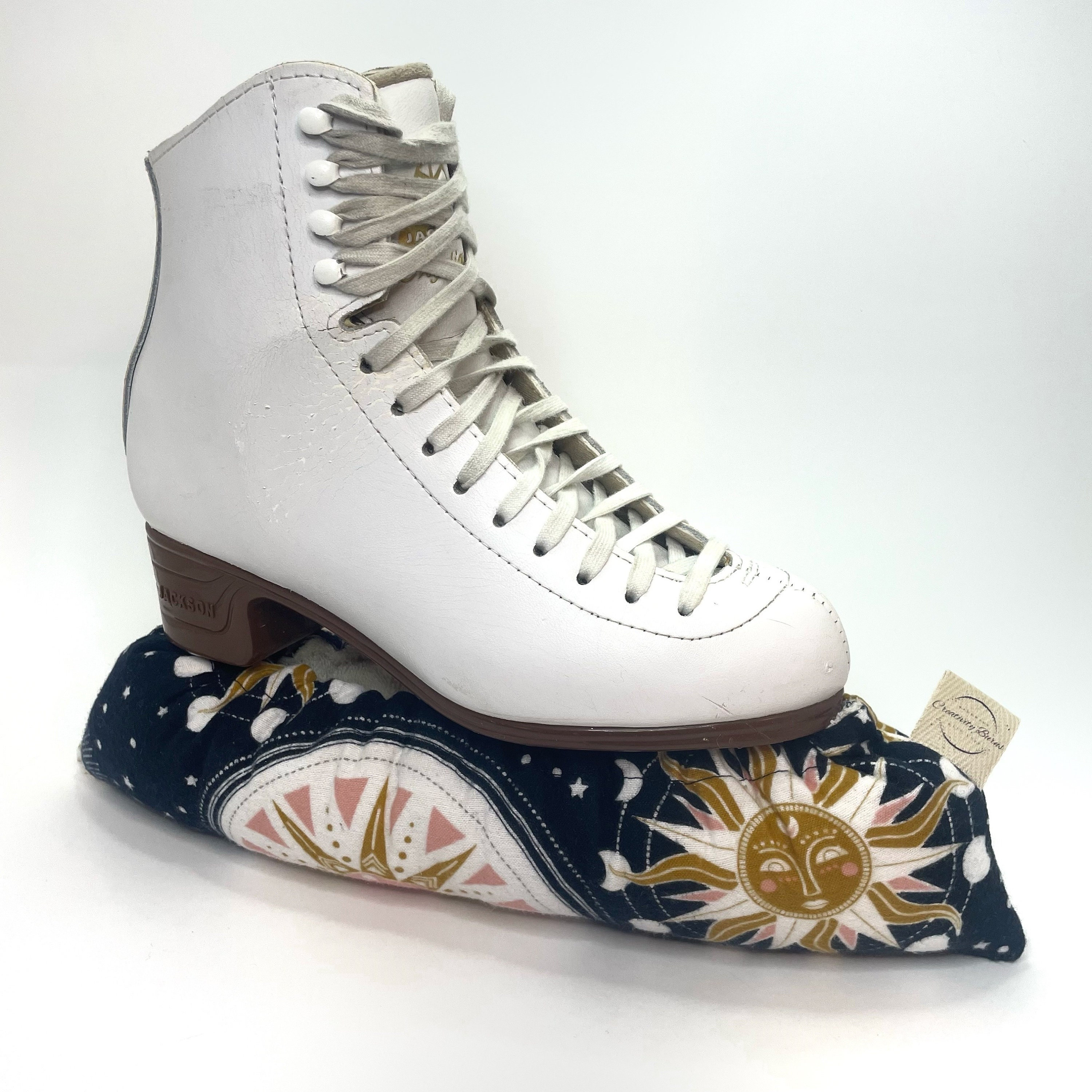 Ice Skate Soakers, Celestial Sun Puffy Figure Skate Covers, Stuffed ...