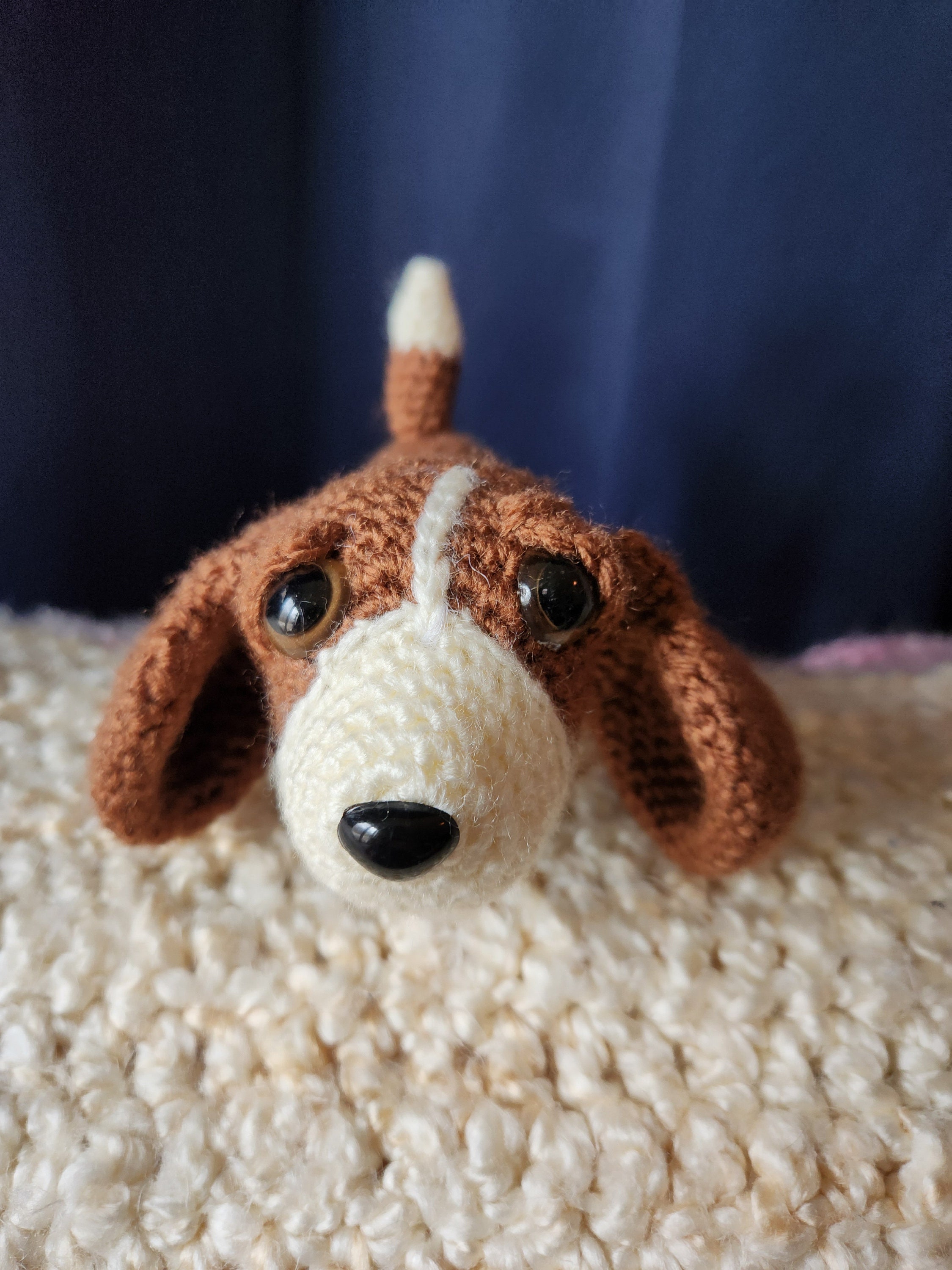 Crochet Basset Hound Pattern - Etsy
