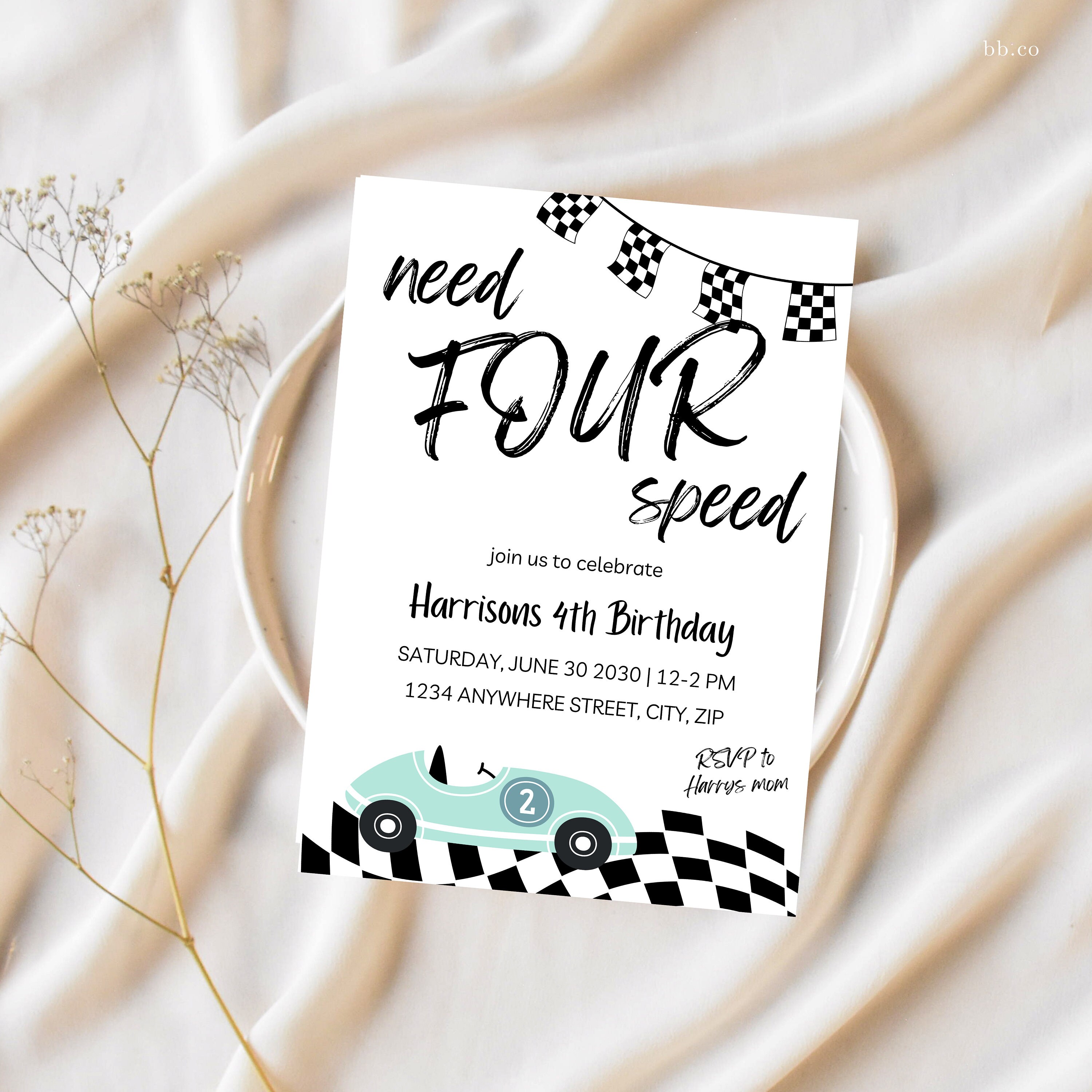 Need Four Speed 36 Piece Need For Speed Birthday Decorations - Race Car ...