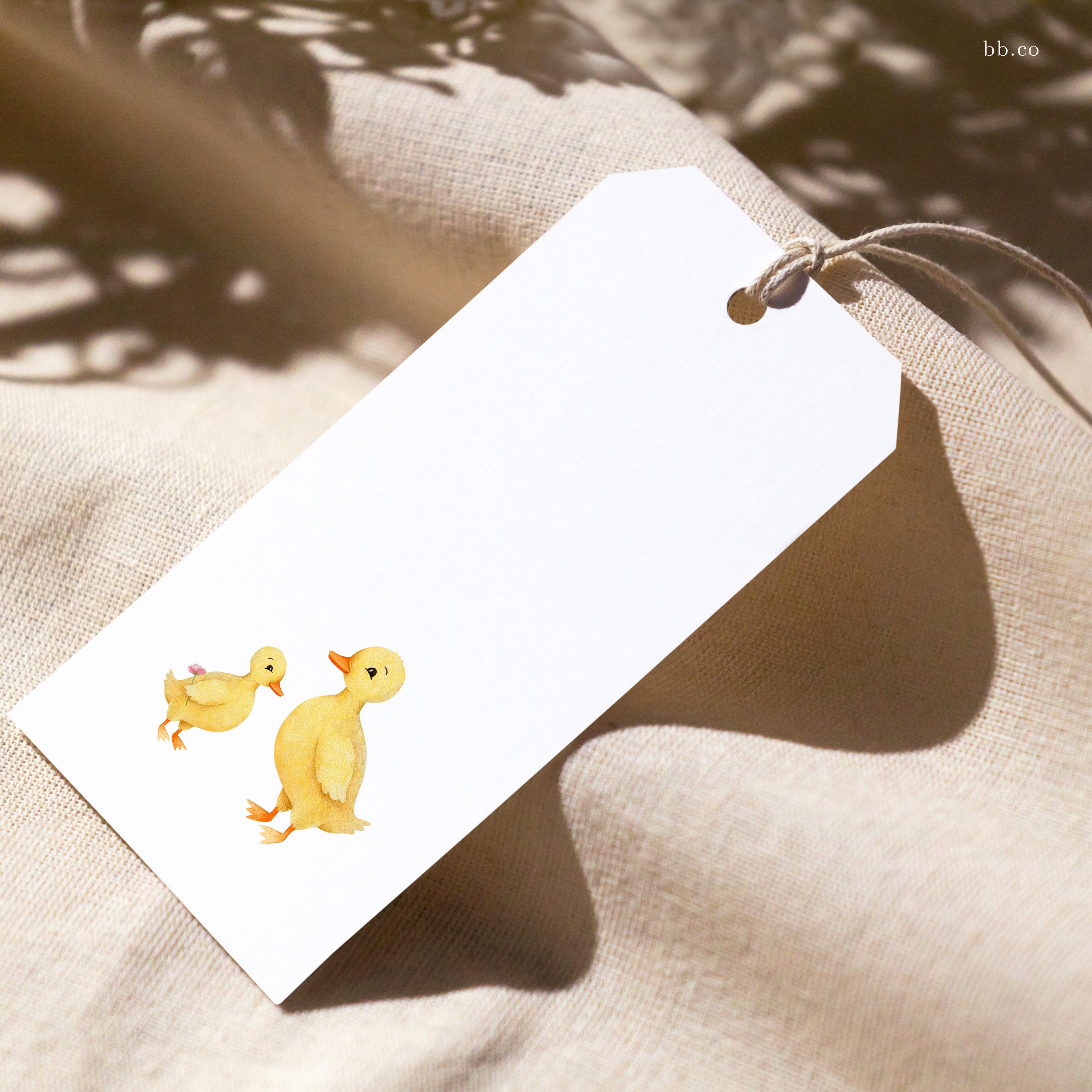 Easter Gift Tag Printable PDF Instant Download, Bunny Tags, Spring ...