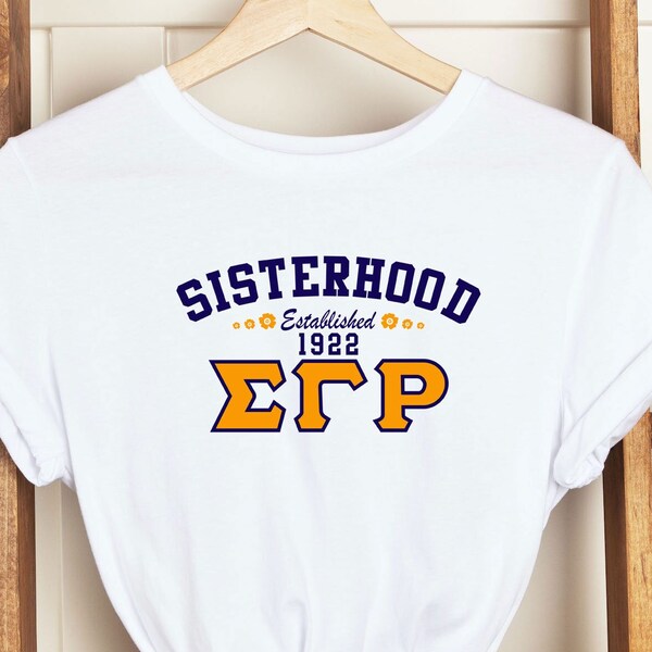 Sigma Gamma Rho Shirts - Etsy