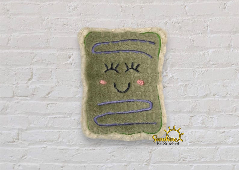ITH Cute Toaster Pastry Plushie Embroidery Design in the Hoop Pastry ...