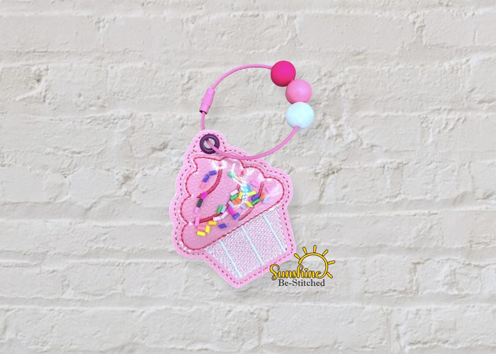 Cupcake Shaker Embroidery Design - in the Hoop ITH 3D Shaker, Feltie ...