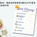 Printable Templates - Kids Responsibilities Charts | Daily Routine ...