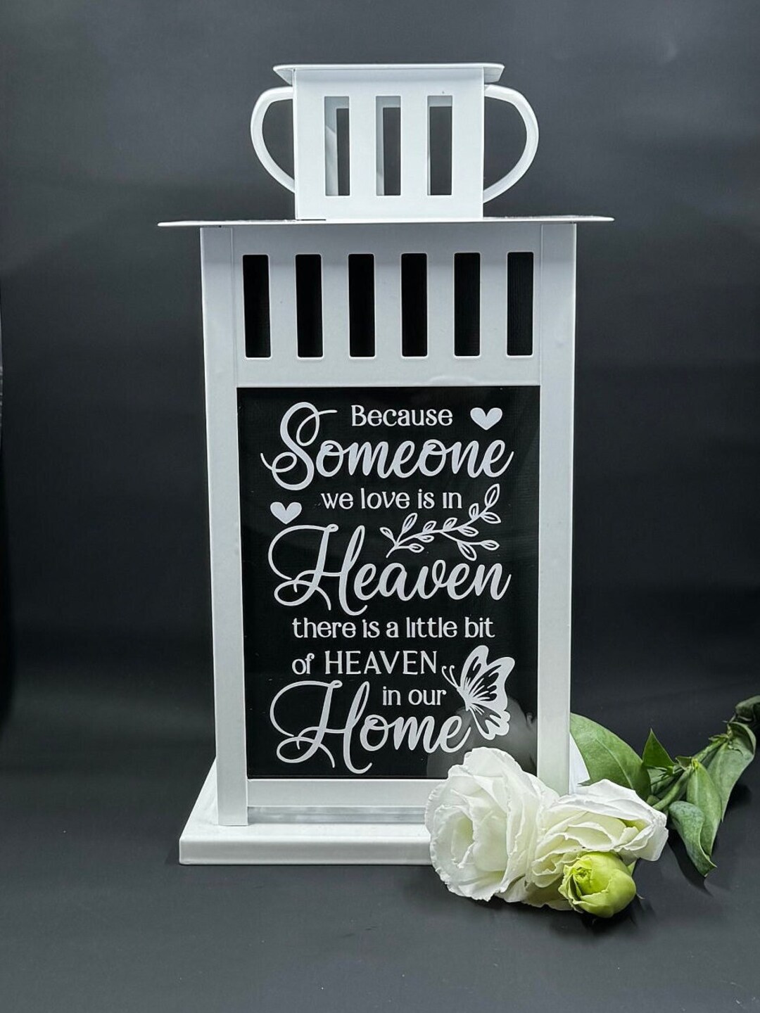 Memorial Lantern memorial Candle Sympathy Lantern Memorial - Etsy