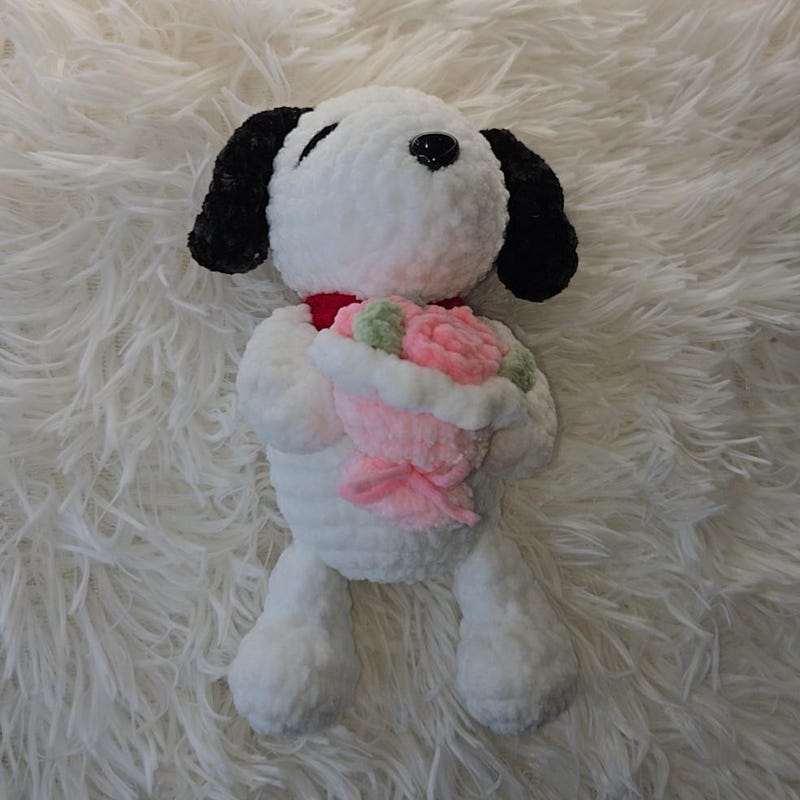 Snoopy Flower Bouquet - Etsy