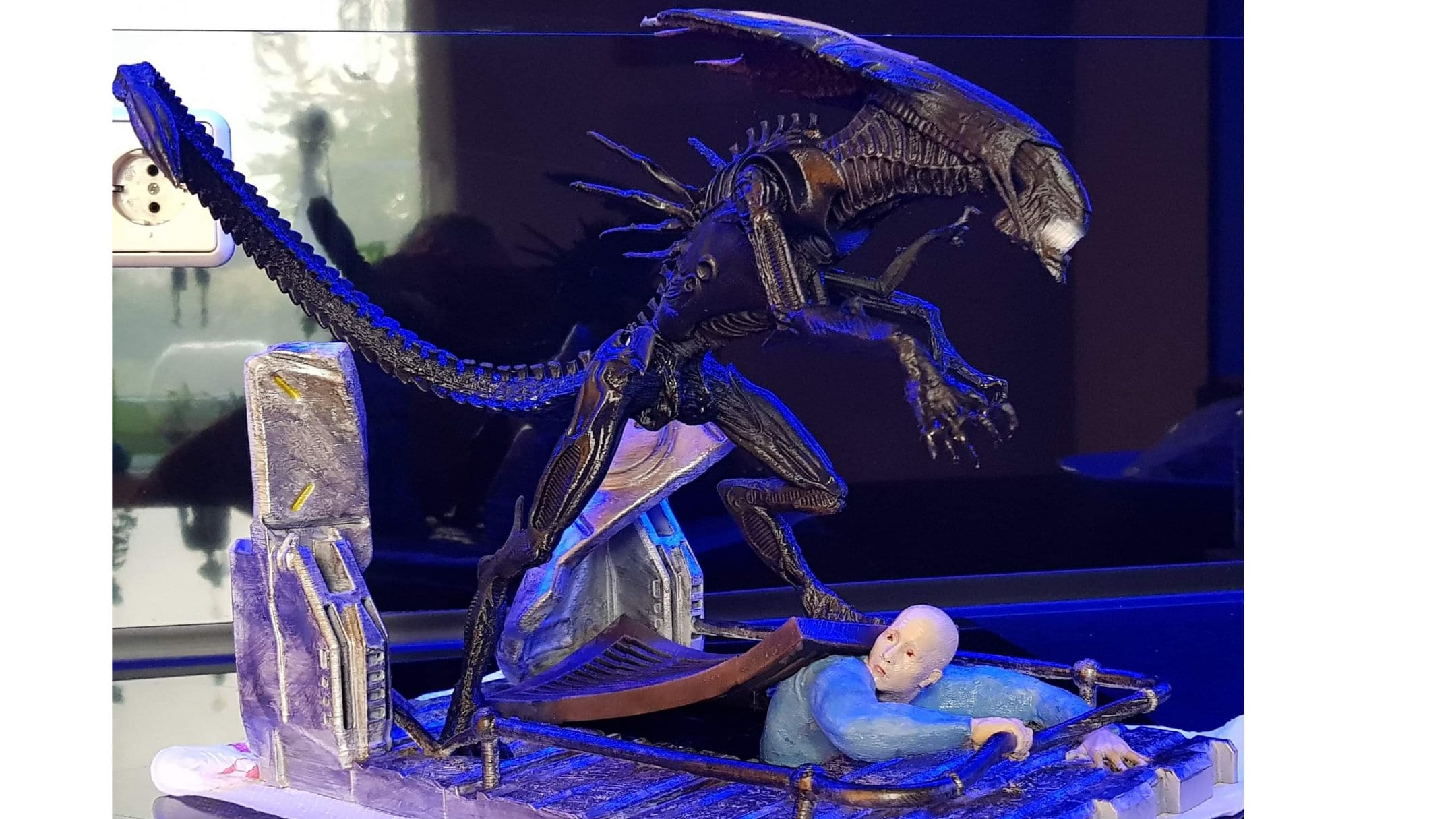 Alien Queen 3D Printed and Painted Result !!! Amazing Work Ronald ...
