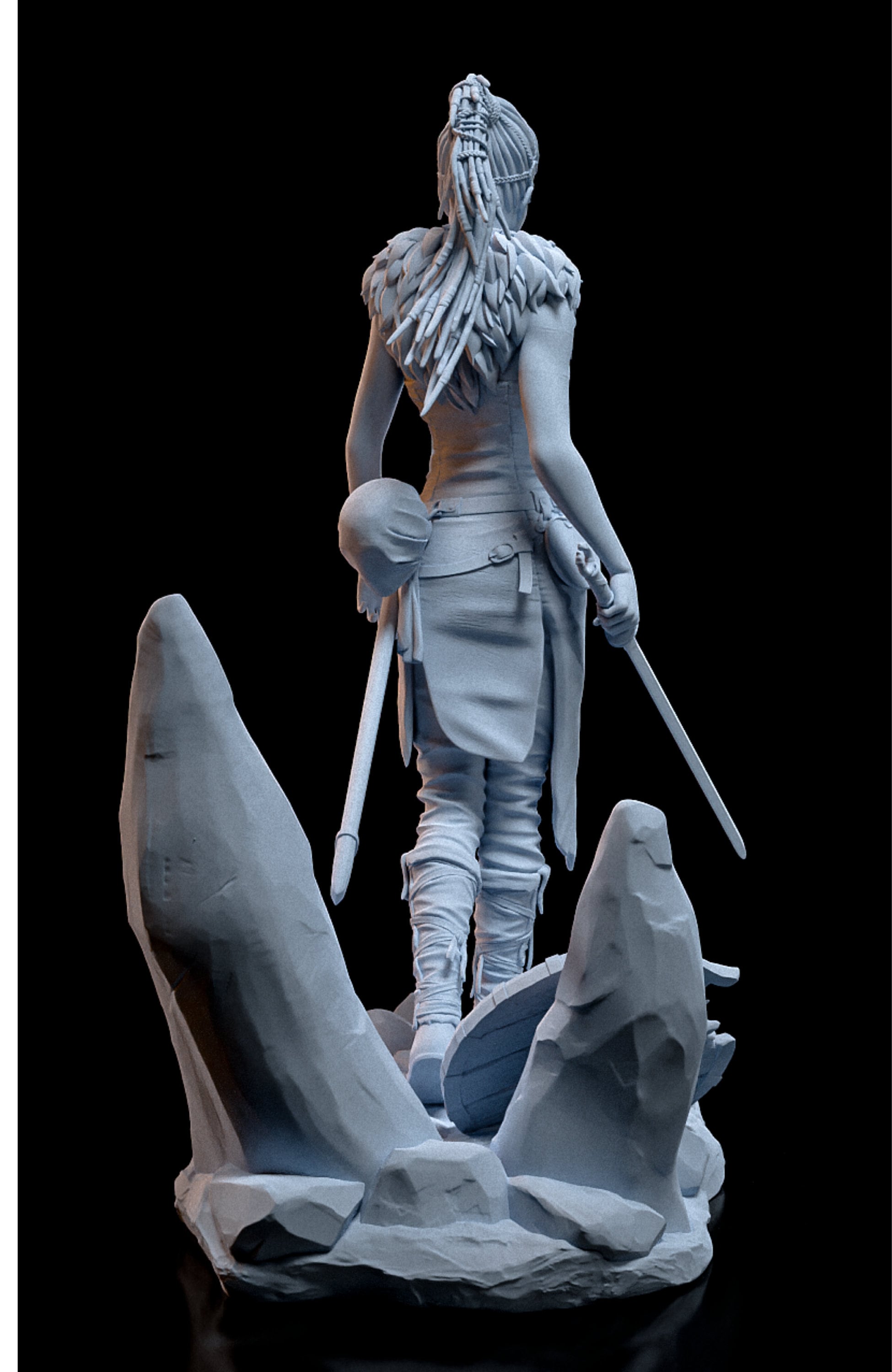 Senua 3d Model - Etsy