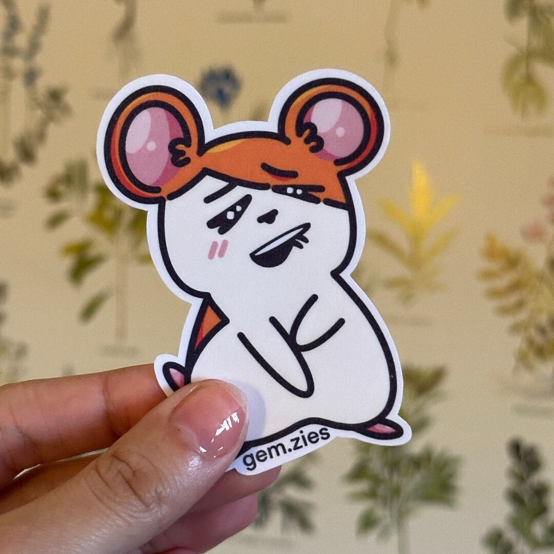Sheeeesh-taro Sticker Hamtaro Parody Sticker Glossy Sticker - Etsy