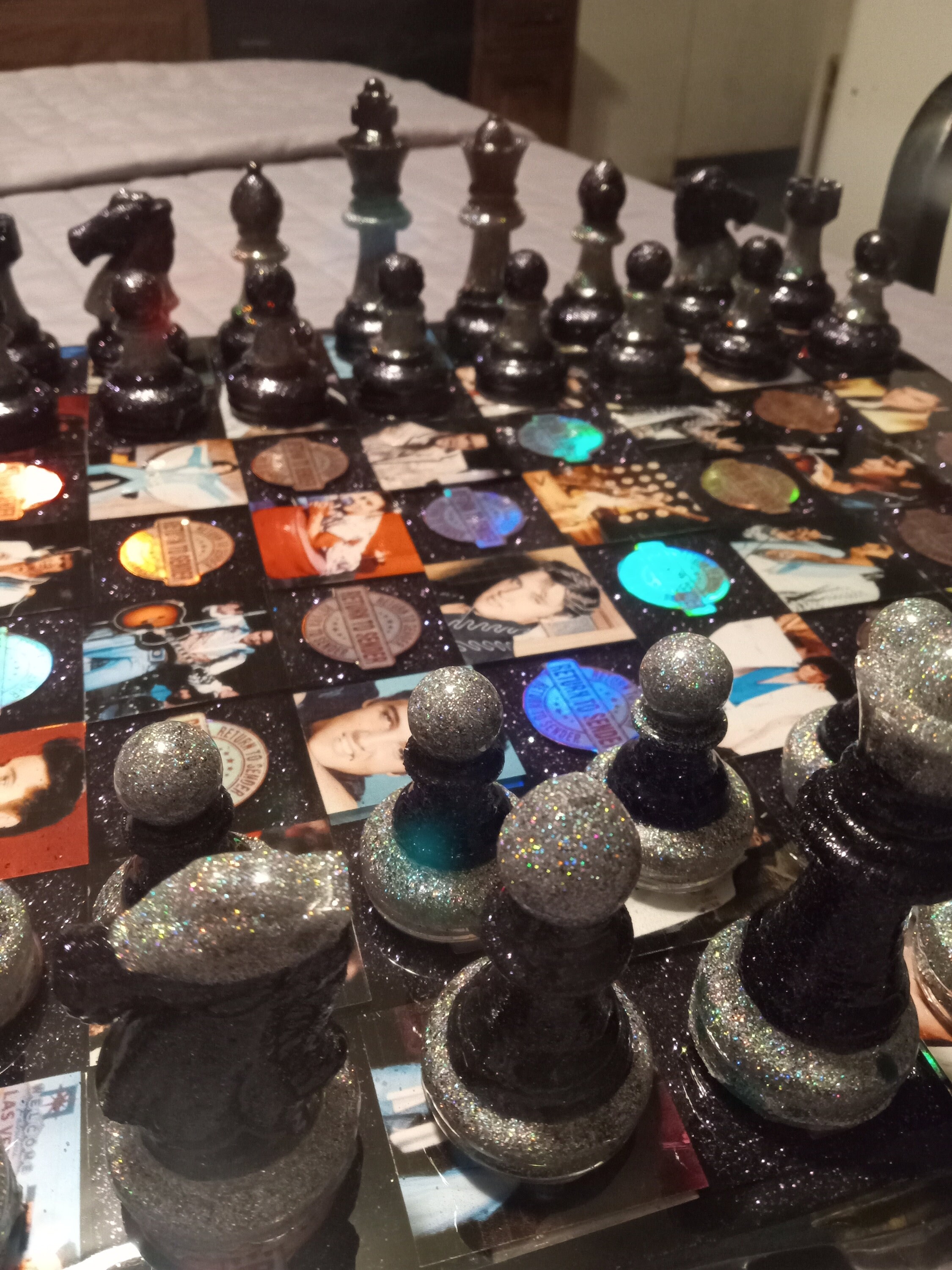 RARE Elvis Full Size Chess Set! - Etsy