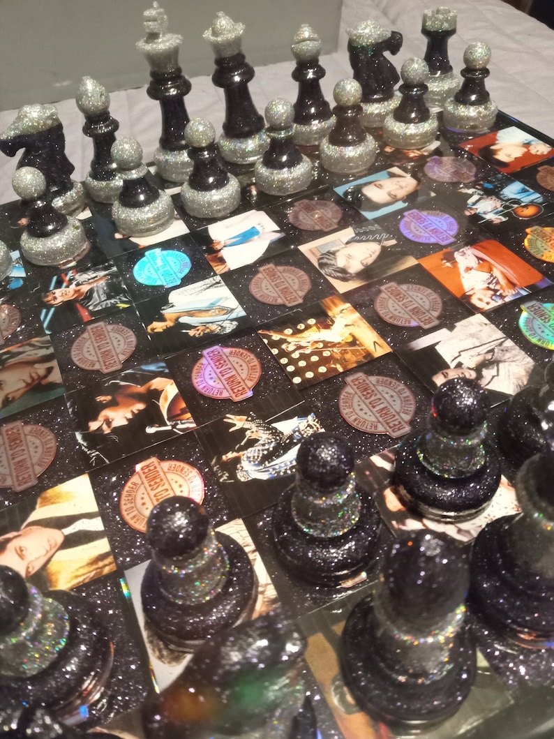 RARE Elvis Full Size Chess Set - Etsy