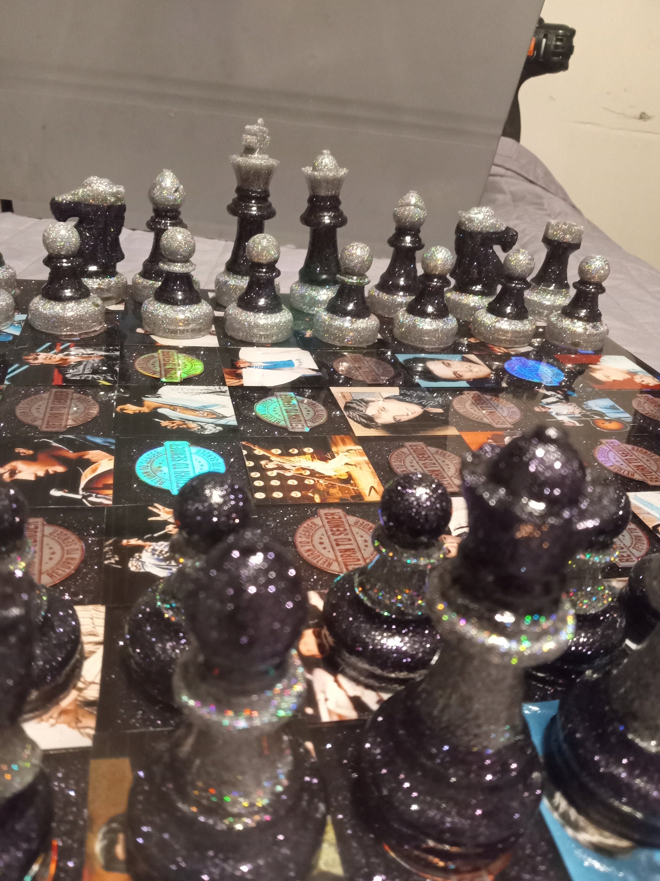 RARE Elvis Full Size Chess Set! - Etsy