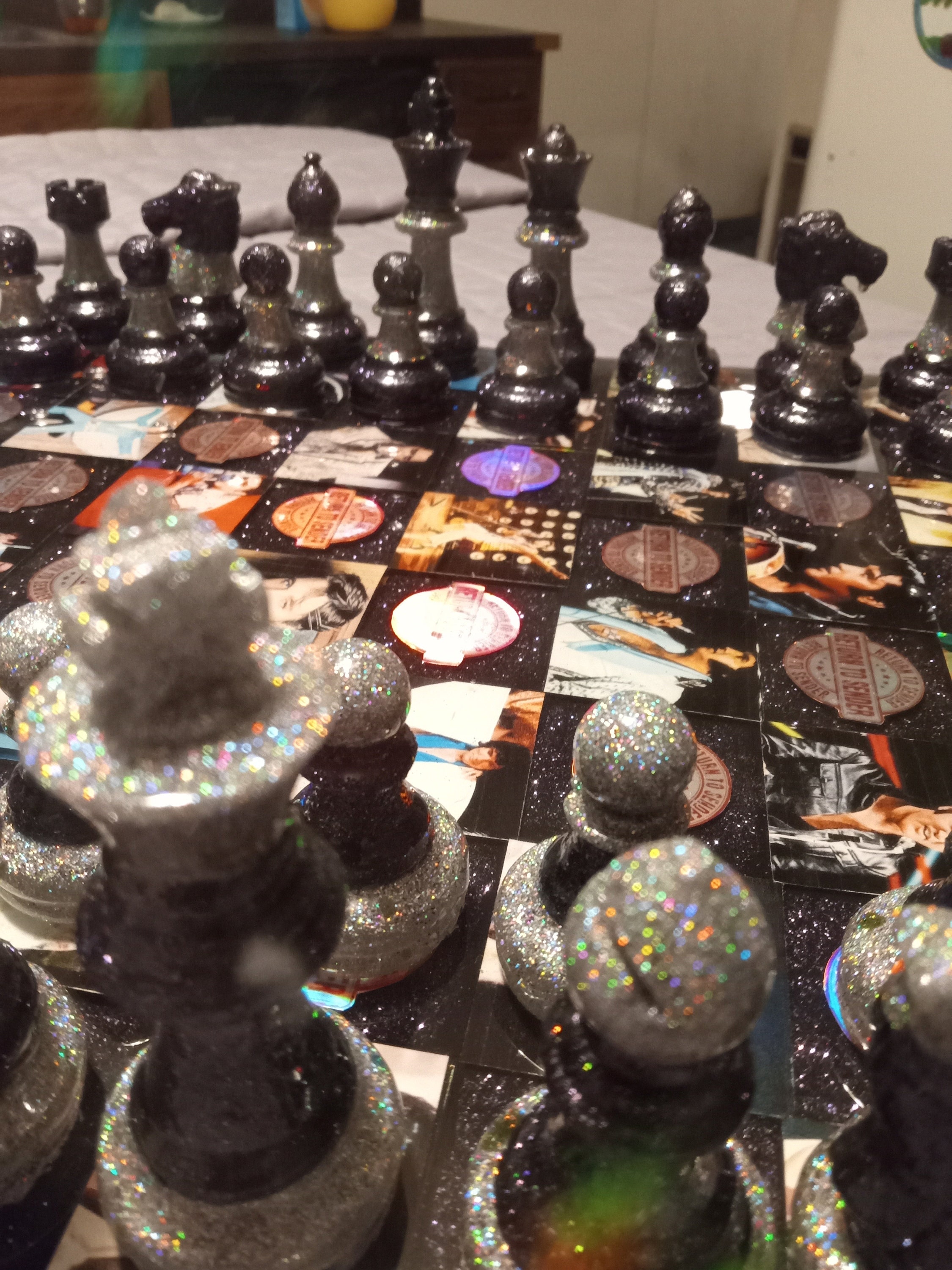 RARE Elvis Full Size Chess Set! - Etsy