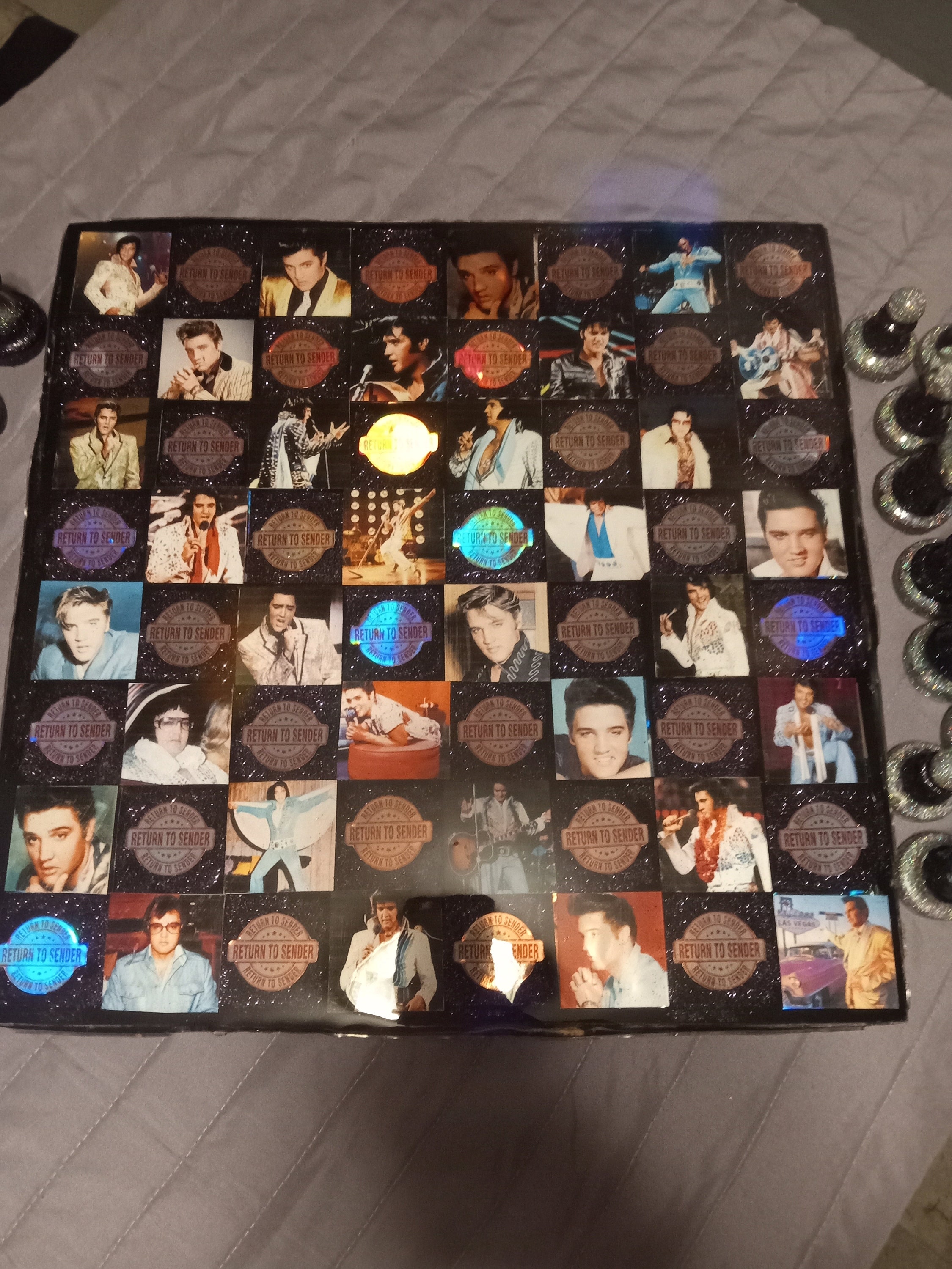 RARE Elvis Full Size Chess Set! - Etsy