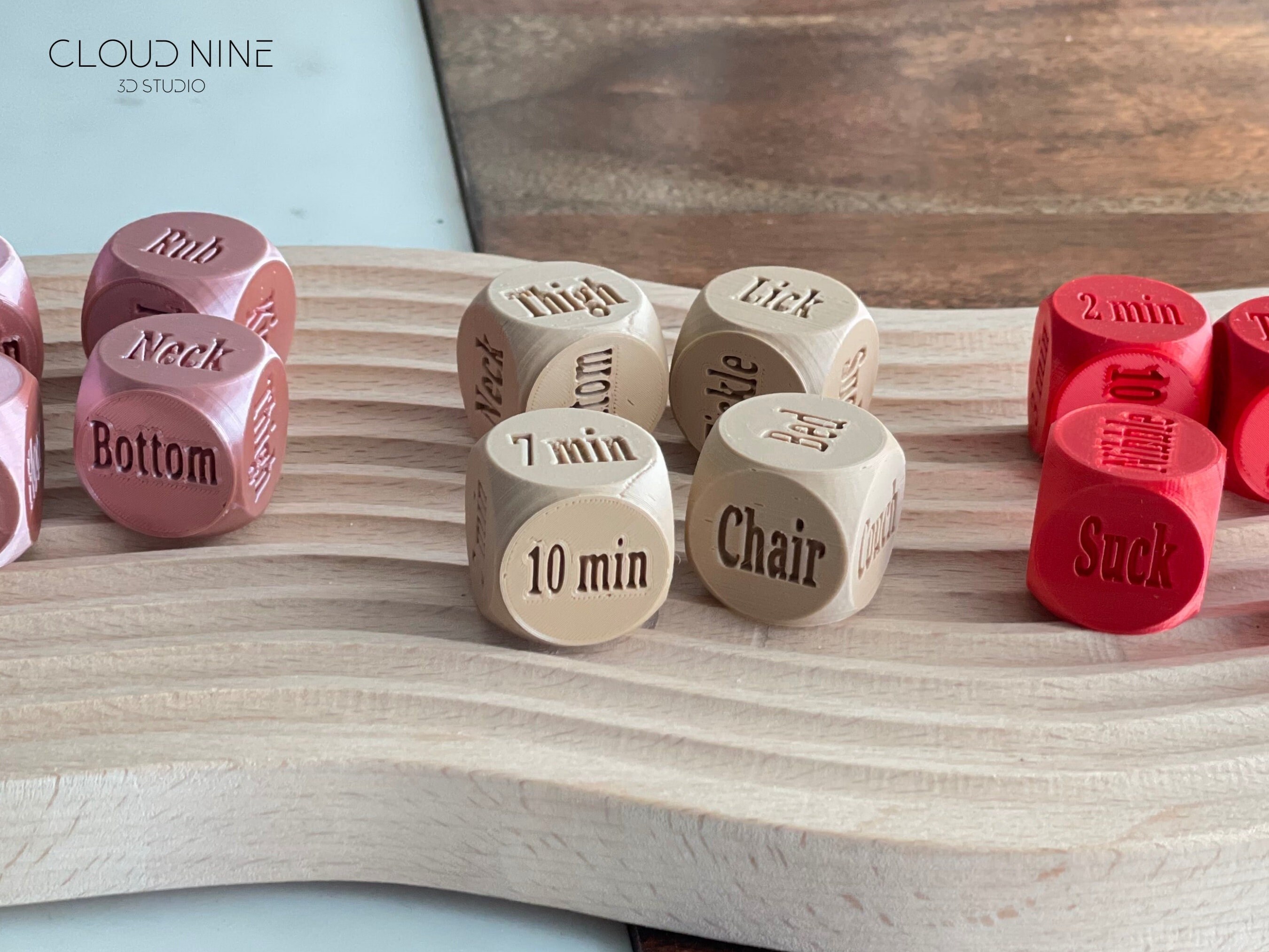 Personalized 4 Naughty Dice, Naughty Adult Sex Dice, Anniversary Fun in ...