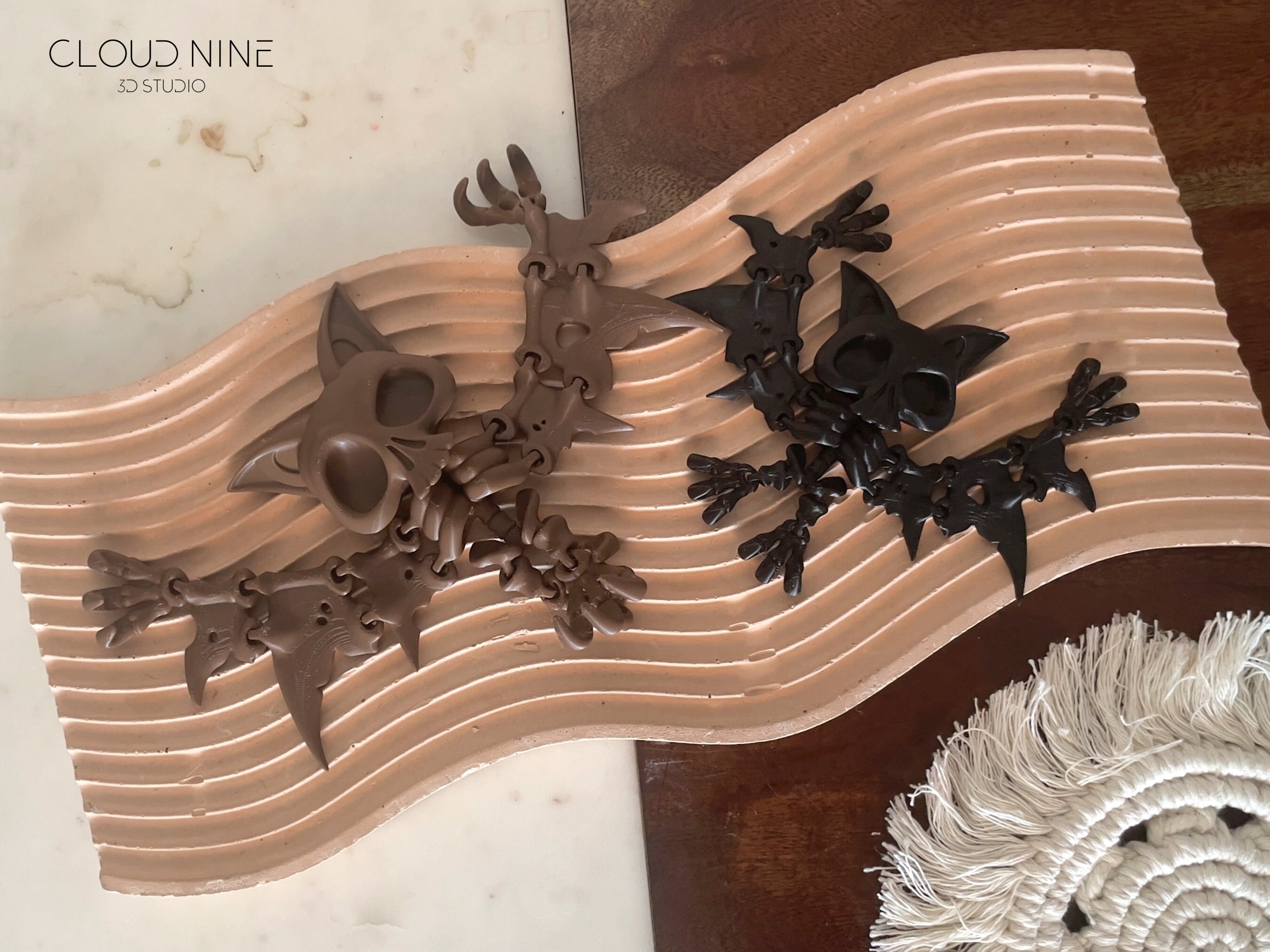 Articulated Skeleton Bat Flexi Skeletal Bat Halloween Toy - Etsy