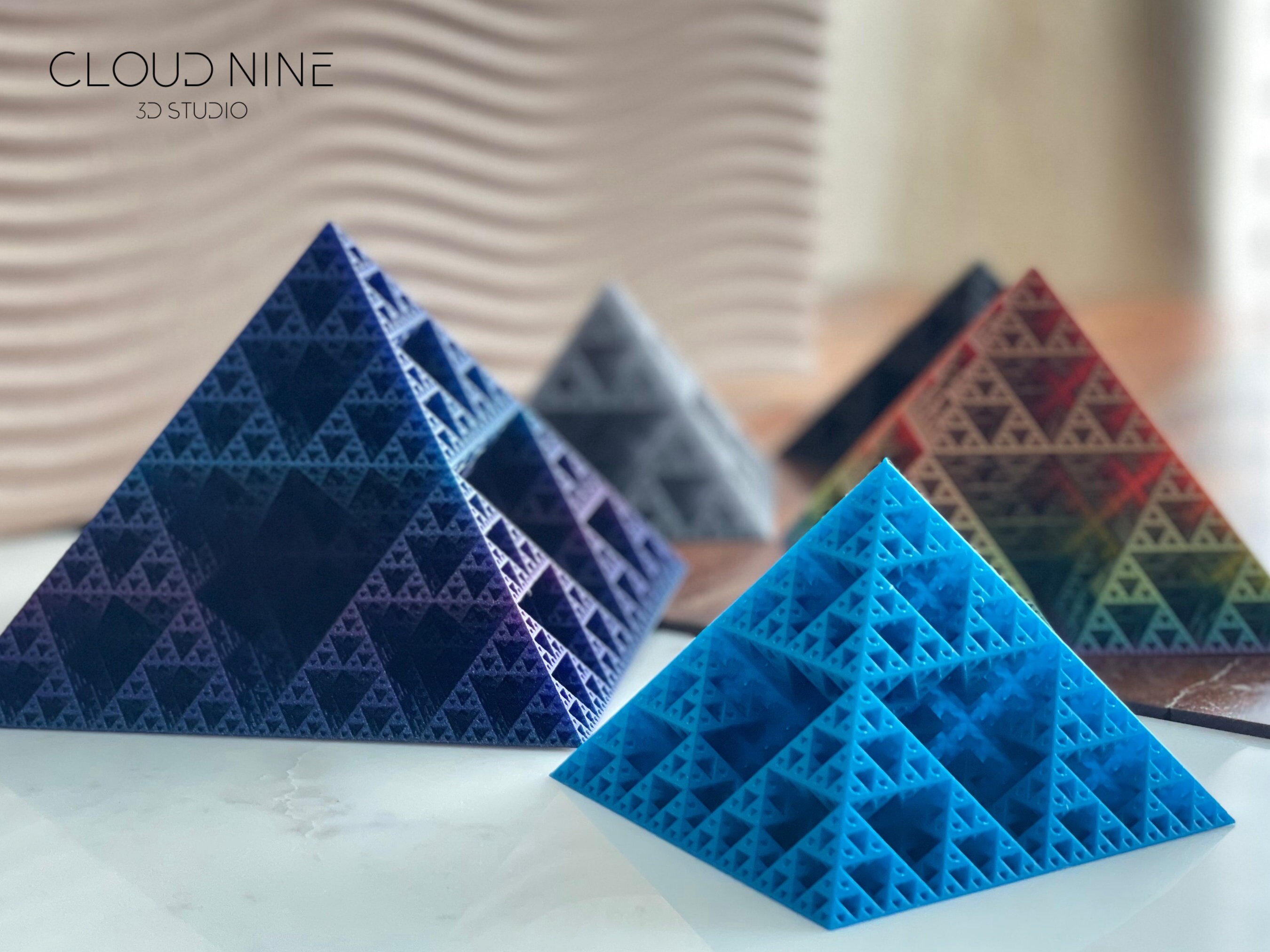 Fractal Pyramid, Sierpinski Octahedron, Sierpinski Triangle - Etsy