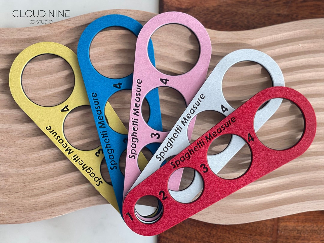 Spaghetti Measure 3D Printed | Kitchen Gadgets | Pasta Tools | Kitchen ...