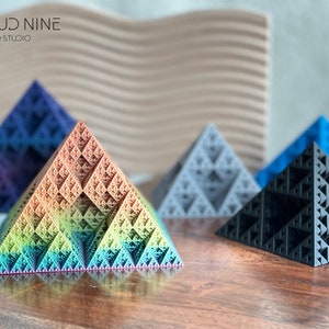 Fractal Pyramid, Sierpinski Octahedron, Sierpinski Triangle - Etsy