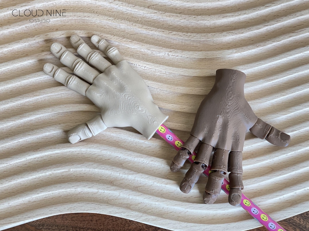 Flexi Hand Pencil Topper, Flexible Human Hand Pencil Topper, Halloween ...