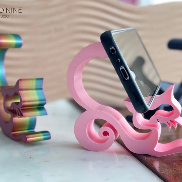 Kitty Phone Holder - Etsy