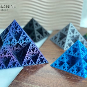 Fractal Pyramid, Sierpinski Octahedron, Sierpinski Triangle - Etsy