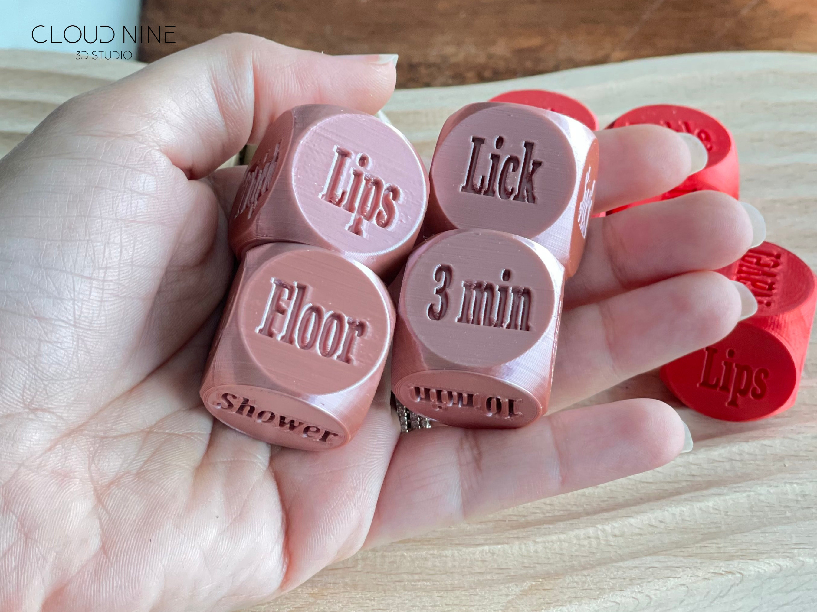 Personalized 4 Naughty Dice, Naughty Adult Sex Dice, Anniversary Fun in ...
