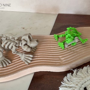 Articulated Skeleton Dog, Flexi Skeleton Dog, Halloween Toy, Office ...