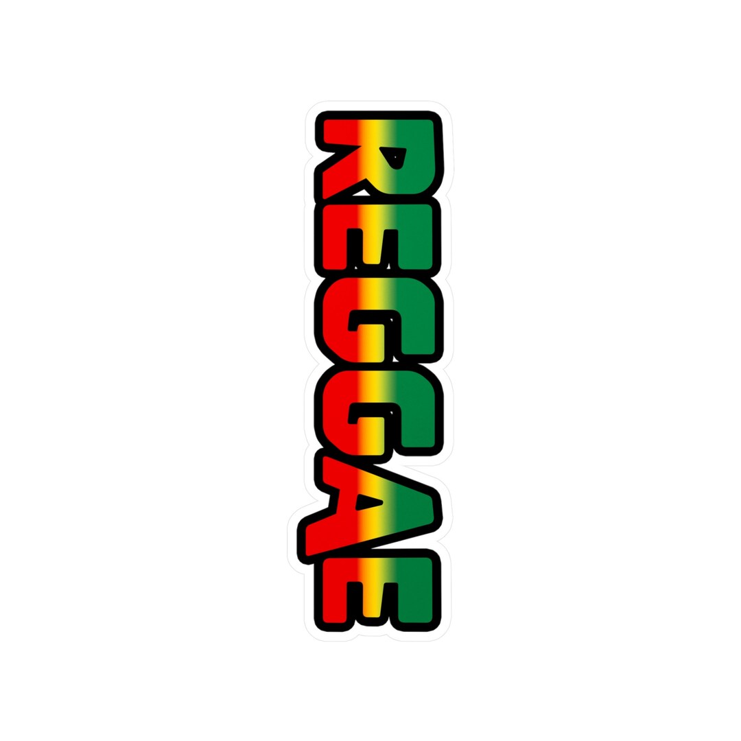 Reggae Kiss-cut Vinyl Decal - Etsy