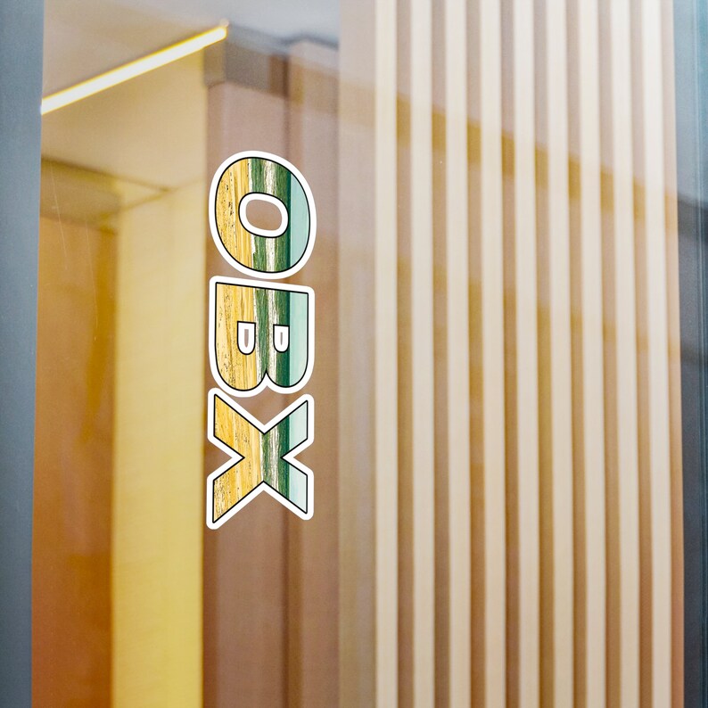 OBX Outer Banks Kiss-cut Vinyl Decal - Etsy